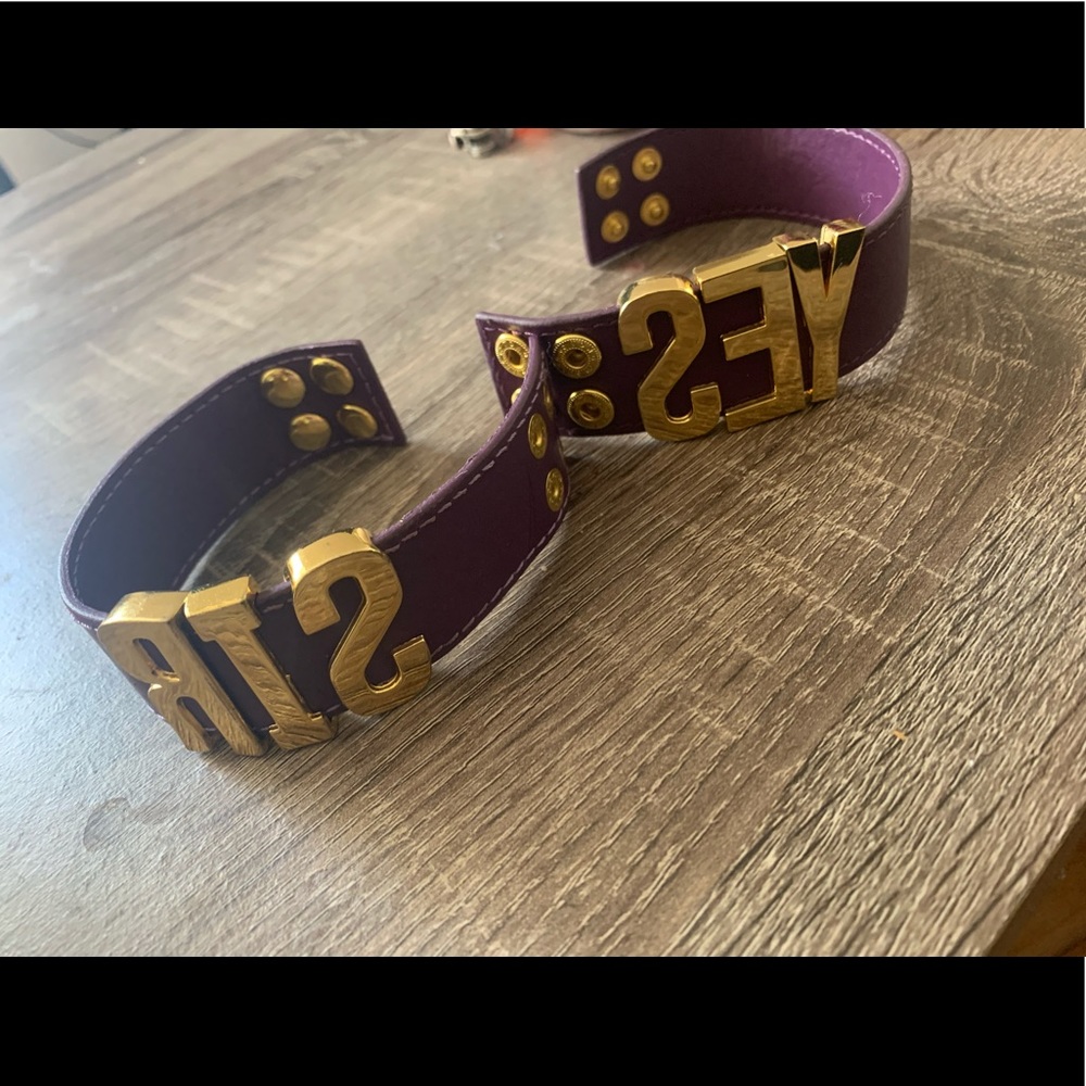 Harley Quinn Cosplay Yes Sir Bracelets. - Gem